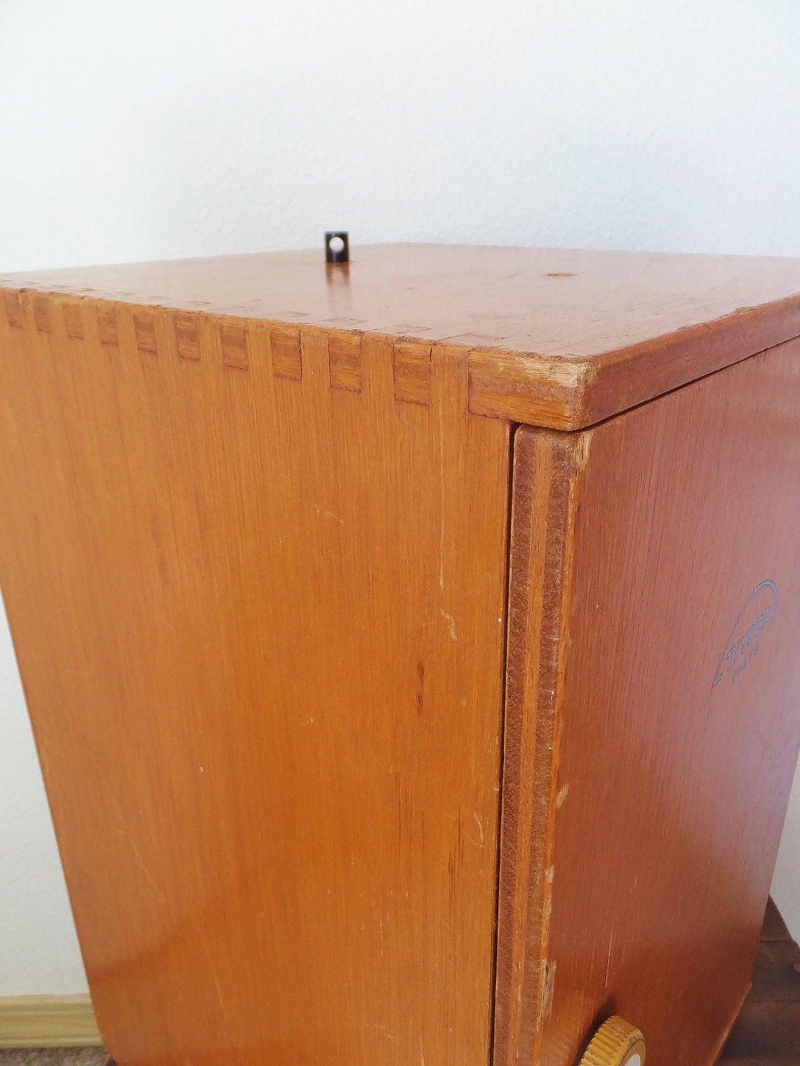 Vintage Microscope Box Wooden Box Tiyoda Microscope Box Wood | Etsy