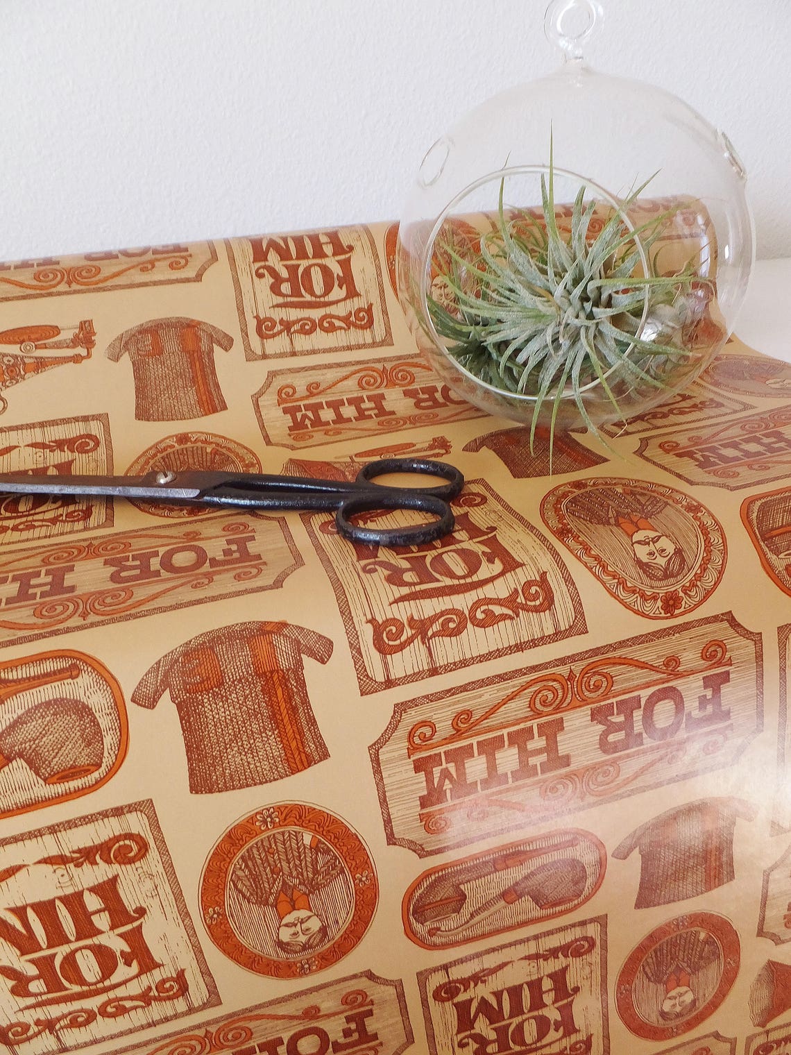 Vintage 1960's for Him Wrapping Paper for Men - Etsy