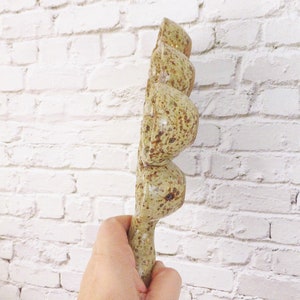 Stoneware Escargot Pan Vintage 1970's Kitchen Natural Hippie Kitchen ...