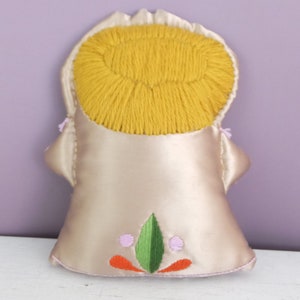 Embroidered Art Doll MCM Doll Storytelling Doll From the 1960's Bearded ...