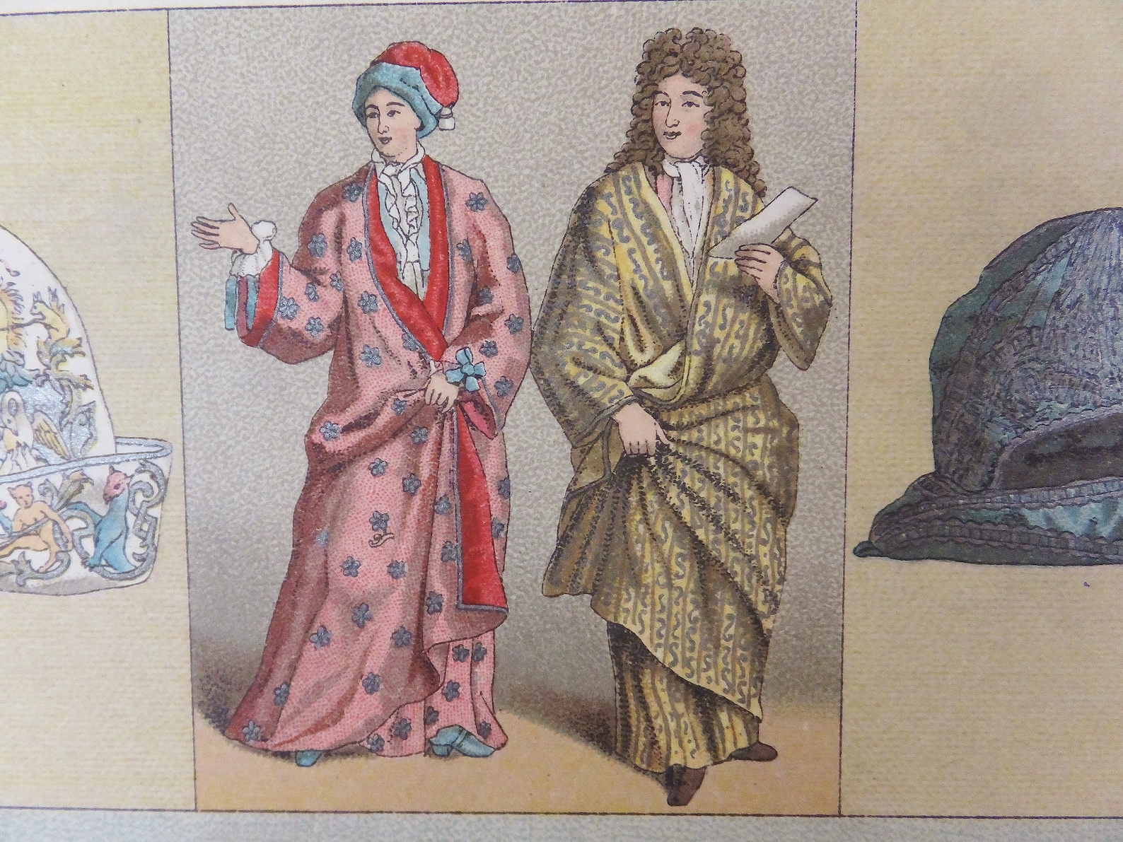 Antique Costume Print of 16th Century 17thc. French | Etsy