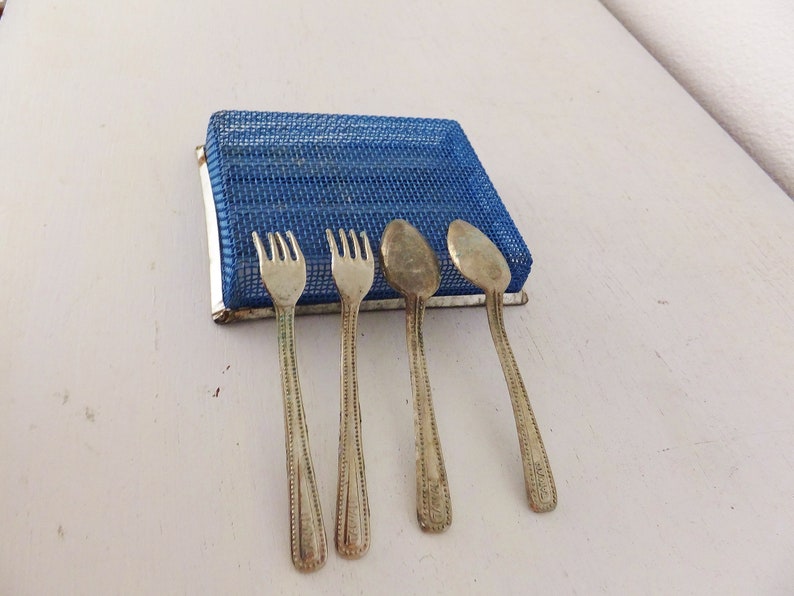 Miniature Doll Utensils With Tray Doll Forks Spoons Set - Etsy