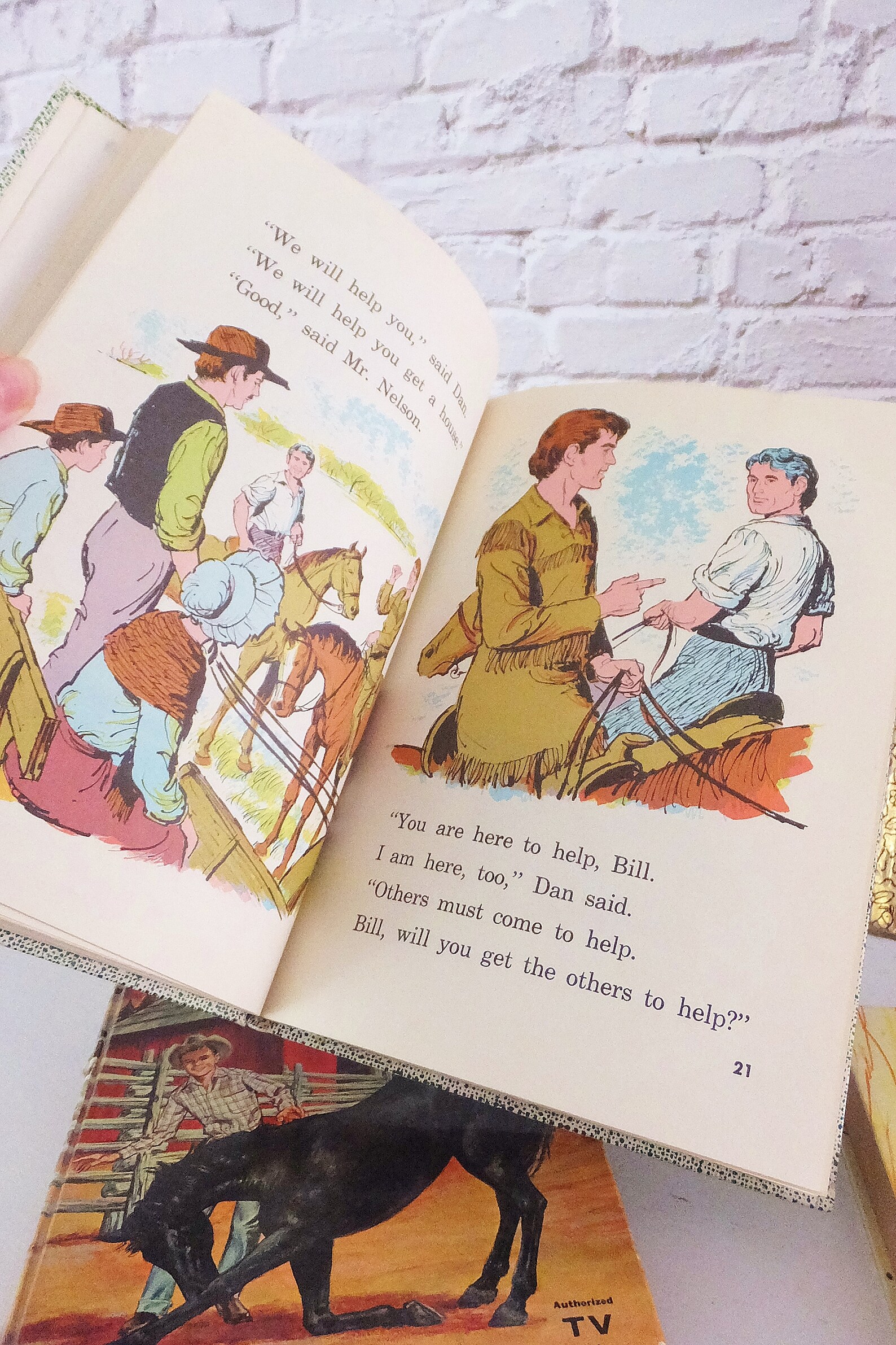 Western Childrens Books Dan Frontier Troy Nesbit Mystery Sand - Etsy