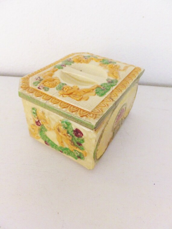 Majolica Box - Etsy