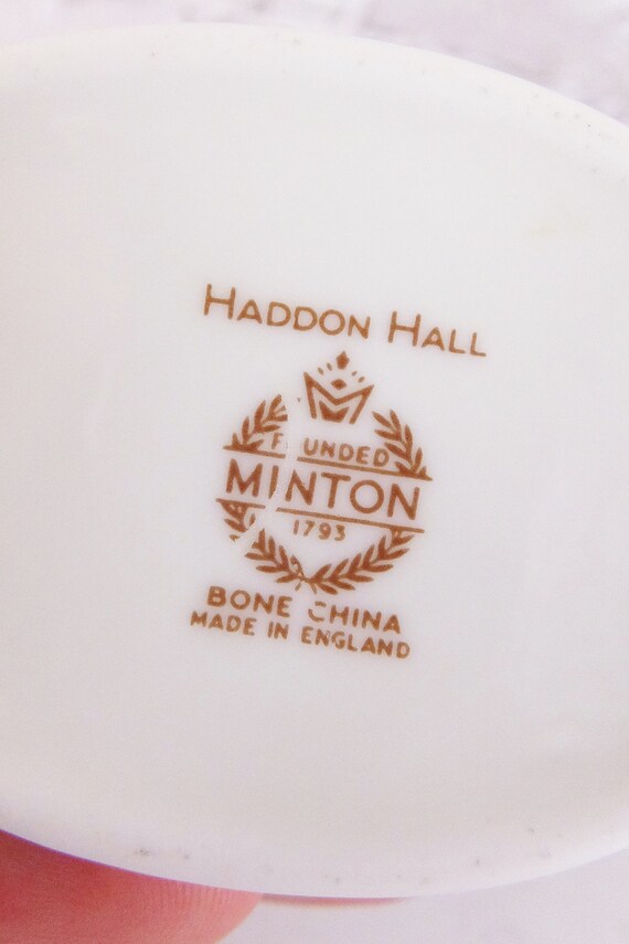 Haddon Hall Minton Box English Bone China Porcelain M… - Gem
