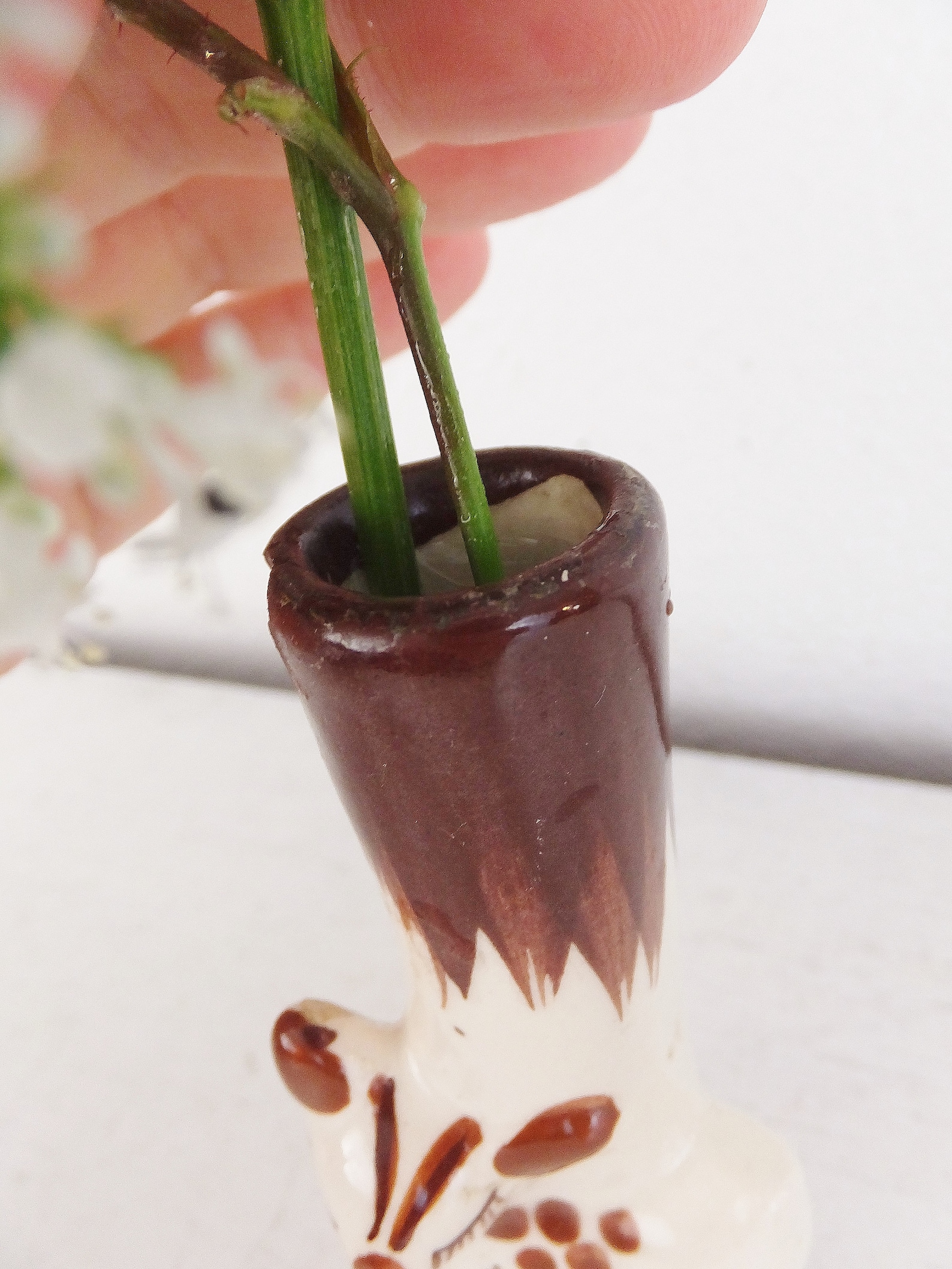 Vintage Deer Vase Single Stem Flower Vase Vintage 1920's | Etsy