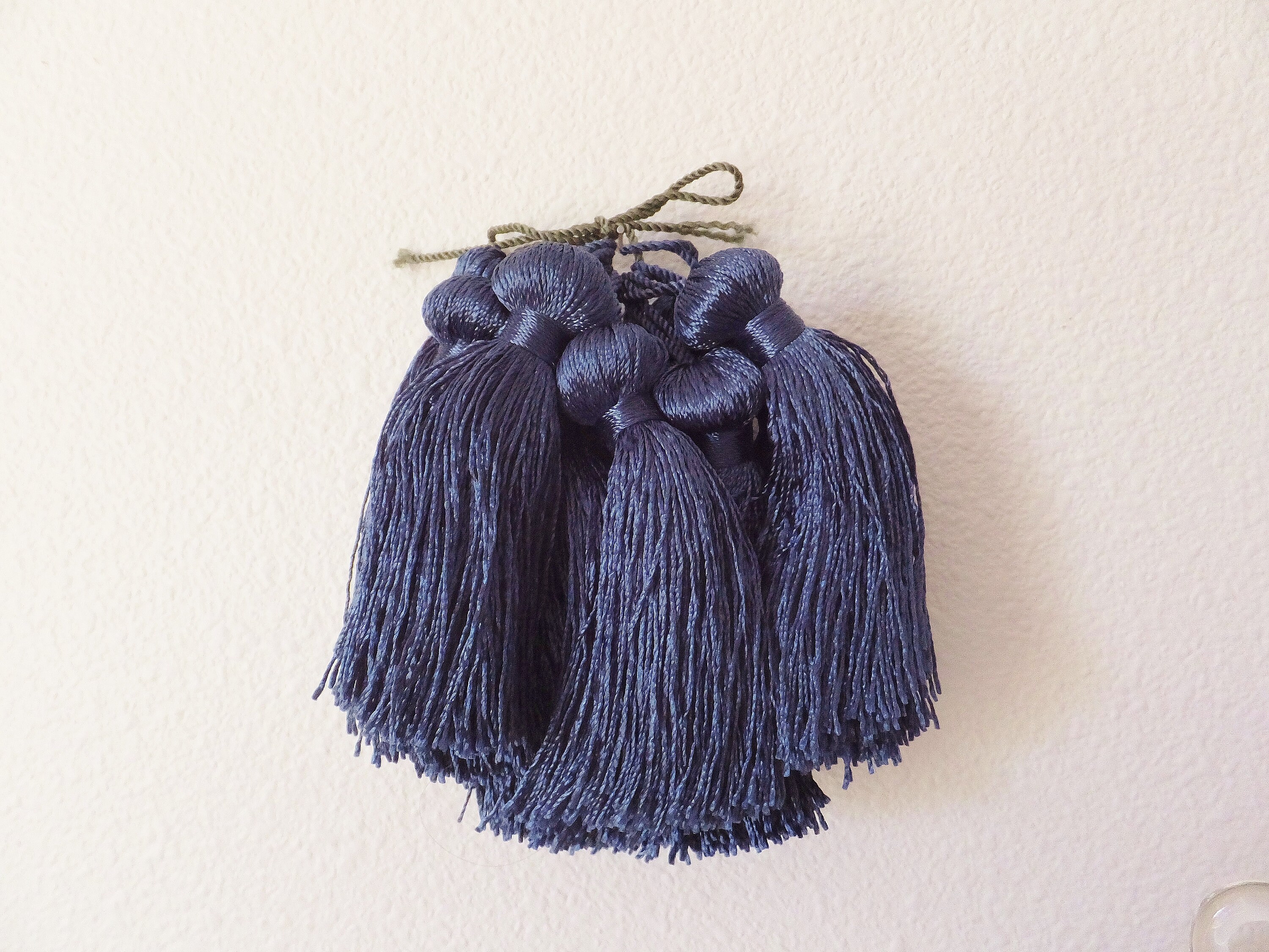 Blue Tassel Vintage Tassel Decorative Tassel Cadet Blue DIY | Etsy