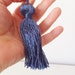 Blue Tassel Vintage Tassel Decorative Tassel Cadet Blue DIY Upholstery ...