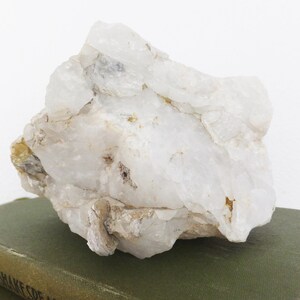 Natural White Quartz Rock With Mica Large Rustic Rock Boho Decor Rustic ...