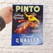 Vintage Crate Label Pinto Fruit Crate Label Vegetable Crate Label Print ...