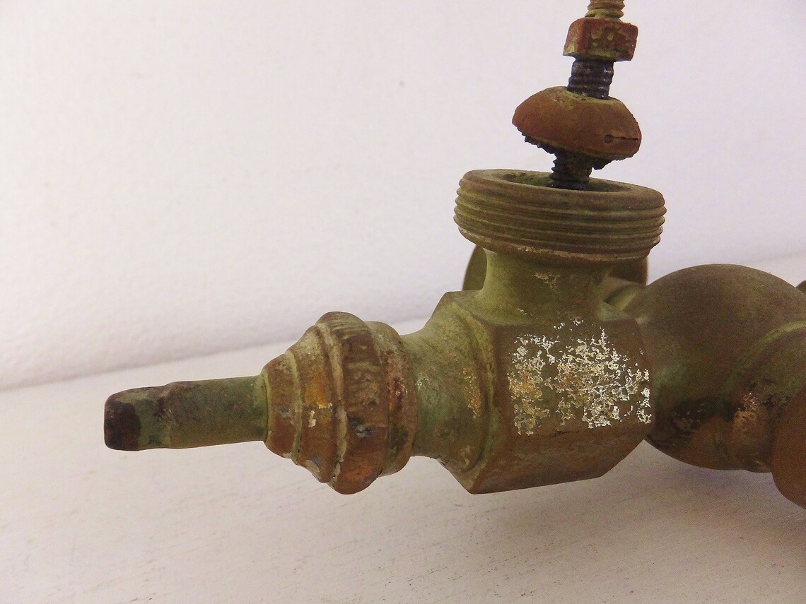 Antique Victorian Brass Faucet Tap for Restoration Metal - Etsy