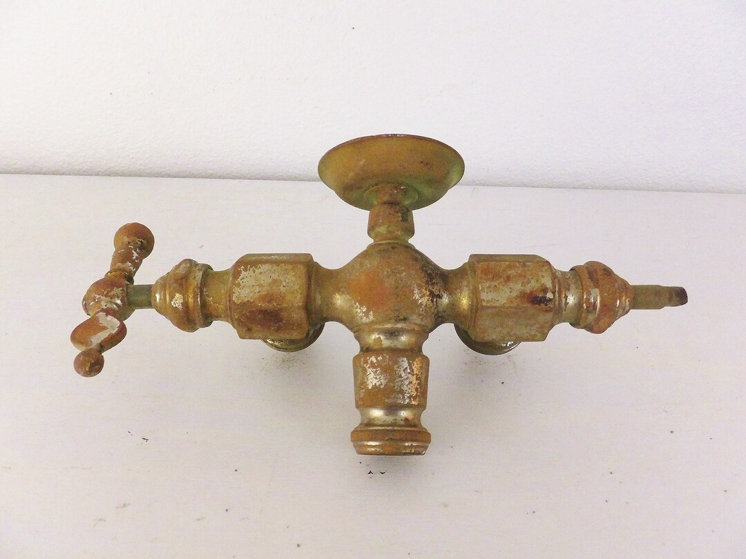 Antique Victorian Brass Faucet Tap for Restoration Metal Assemblage ...