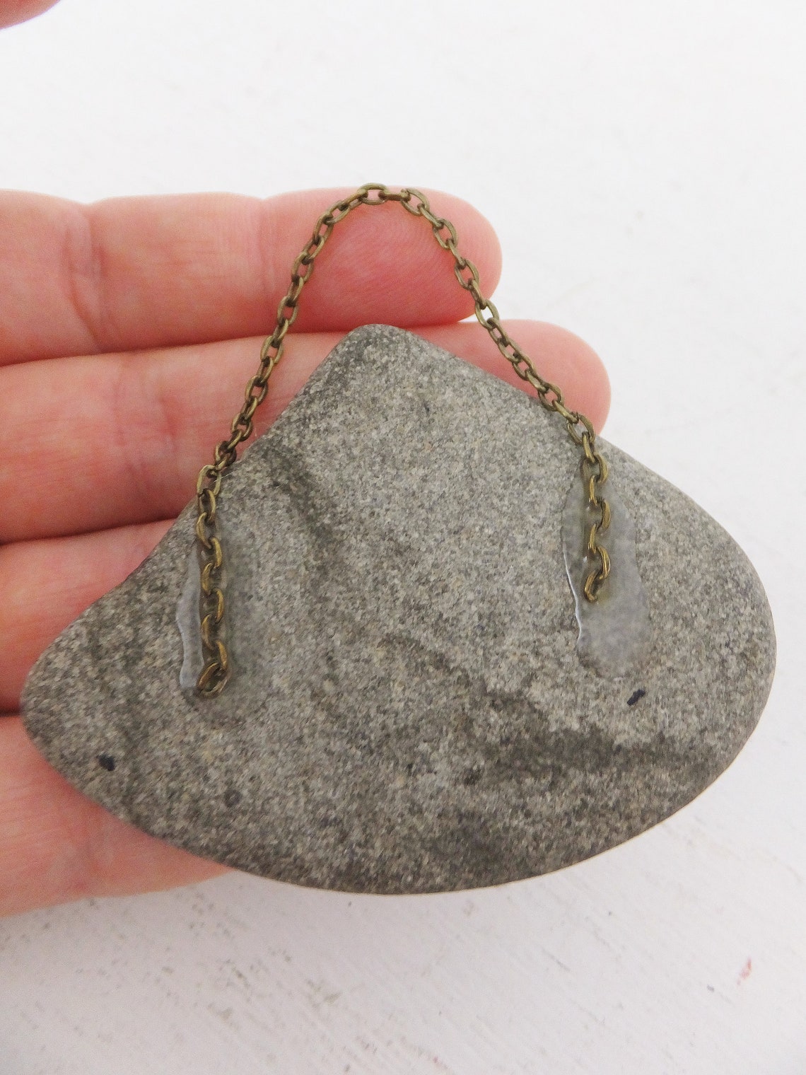 Modern Eye Nose & Mouth Rock Paintings Face Art Blue Pink - Etsy