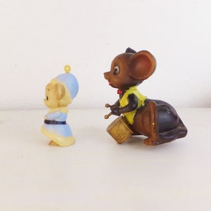 Cute Vintage Mice Figurines Mouse Collection Animal Figurines Miniature ...