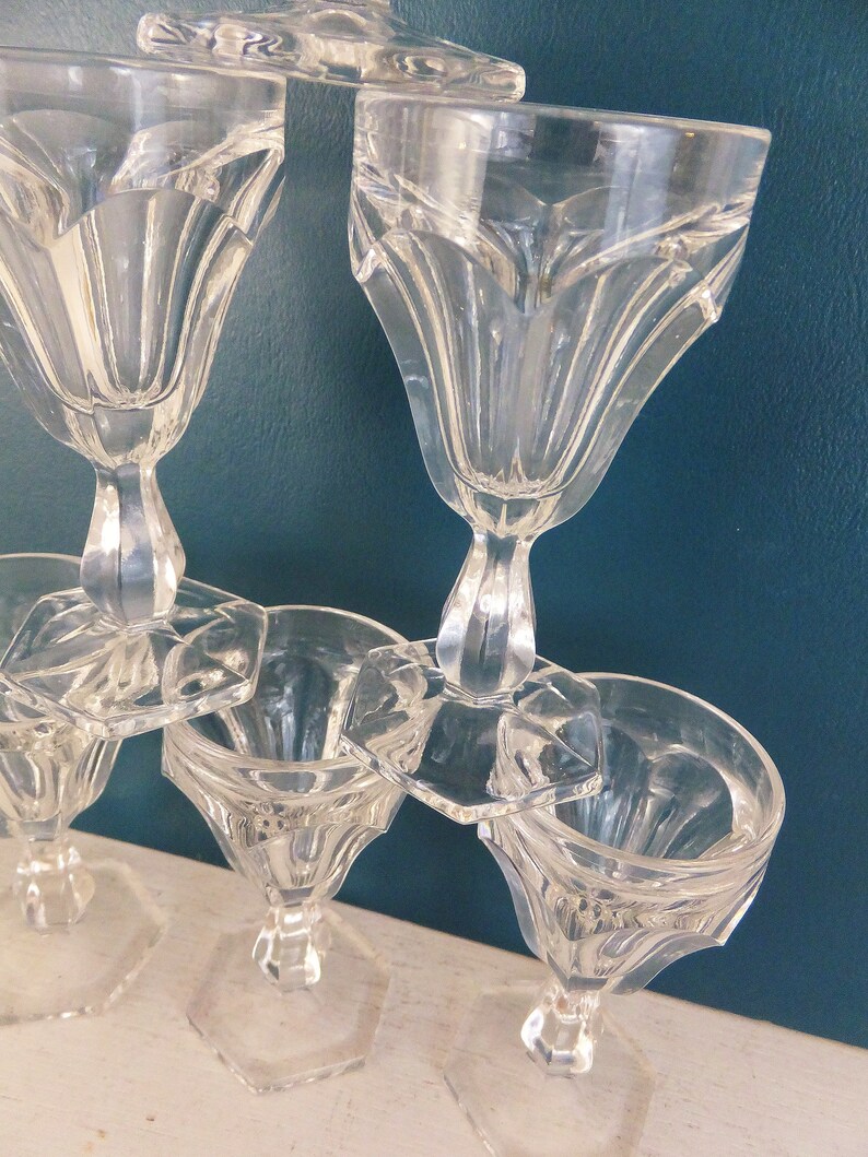 Mini Parfait Glasses Small Stemware Liqueur Glasses Bar Ware - Etsy