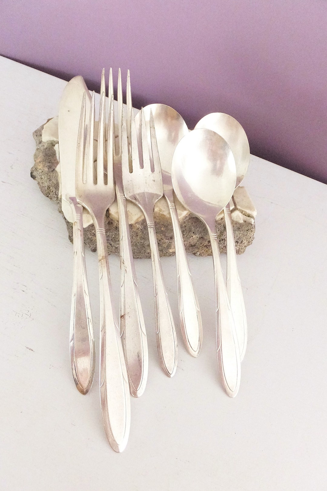 Reverie Crown Silverware Nobility Plate Silver Ware Vintage 1930's Art ...