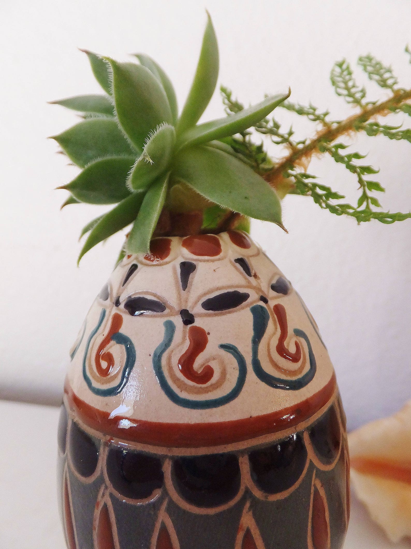 Charming Little Vase Egg Shaped Vase Holder Boho Small Vase - Etsy