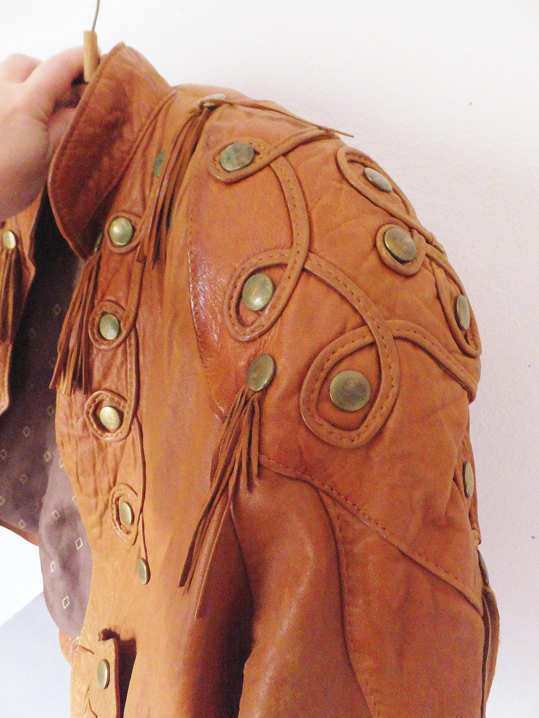 Vintage Gap Leather Jacket Vtg 1970's Womens Size Large Vintage Gap Leather Jacket Vtg 1970's Womens Size Large