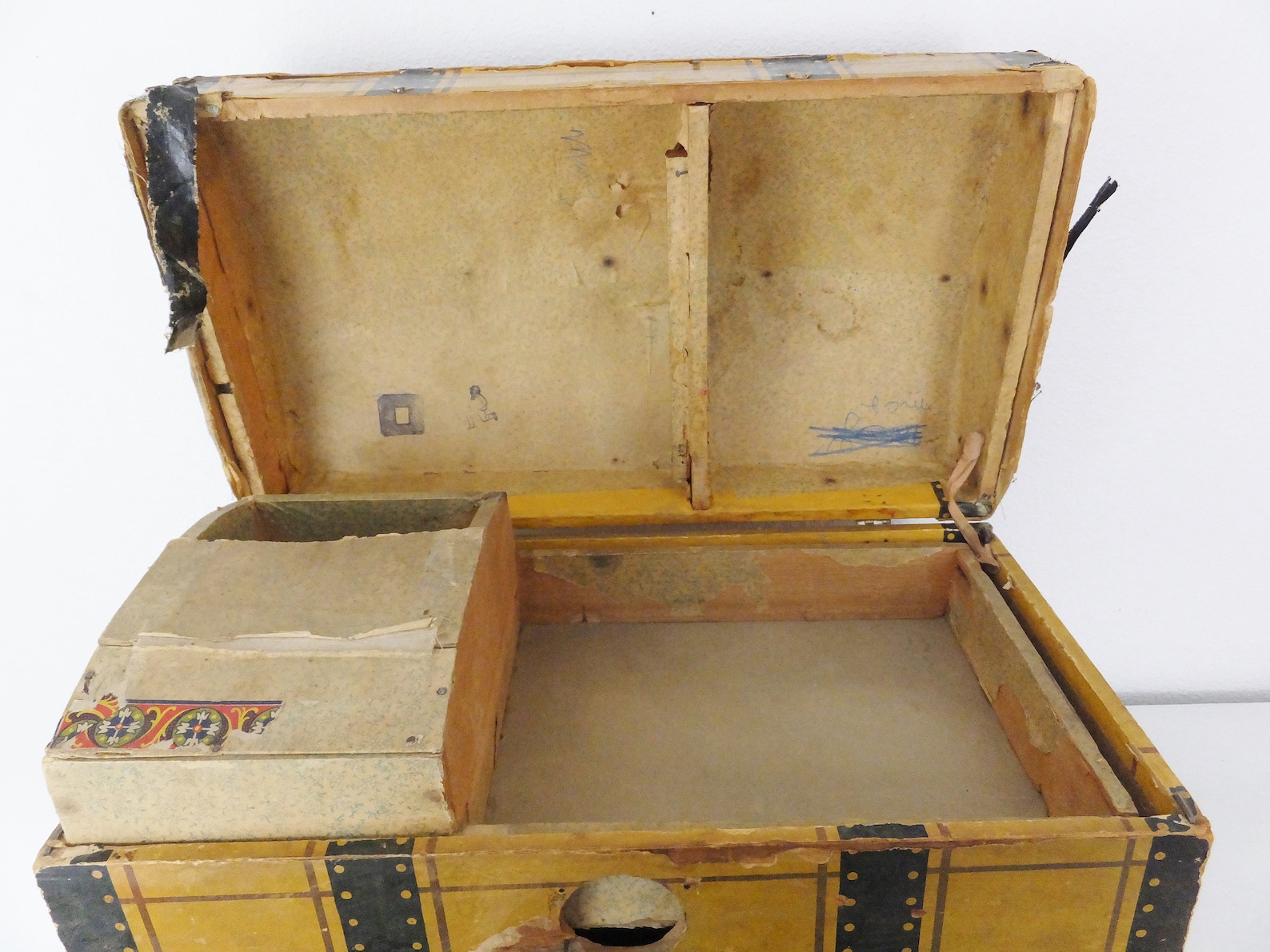 Antique Toy Treasure Chest Antique Doll Trunk Doll's | Etsy