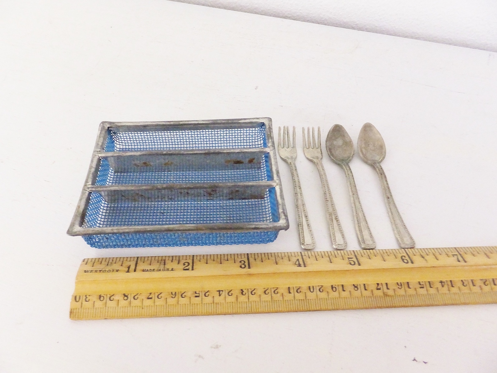 Miniature Doll Utensils With Tray Doll Forks Spoons Set - Etsy