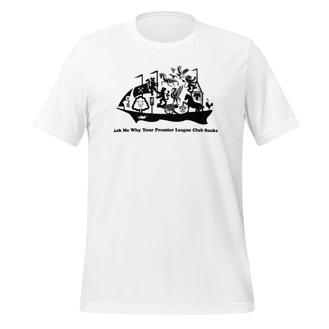 English Premier League Shirt – Football Fan Apparel | Soccer Supporters ...