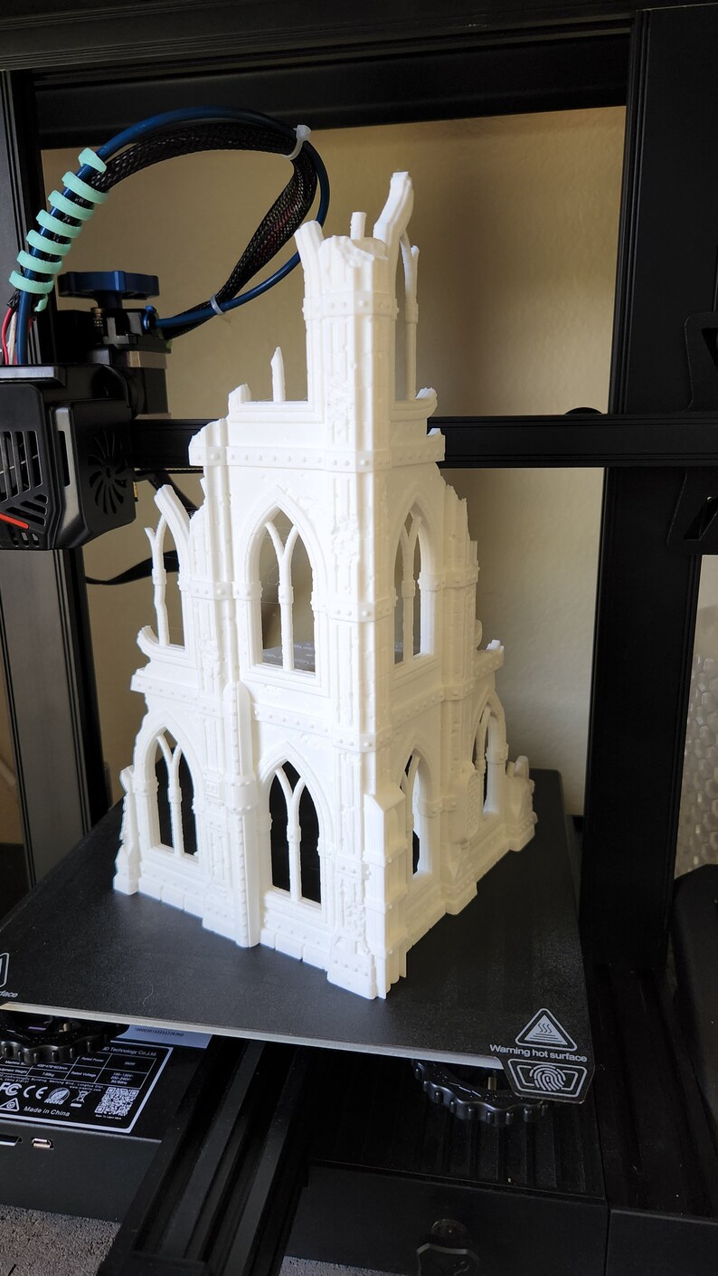 Wargaming Terrain Gothic Ruins Building Warhammer 40K Terrain - Etsy
