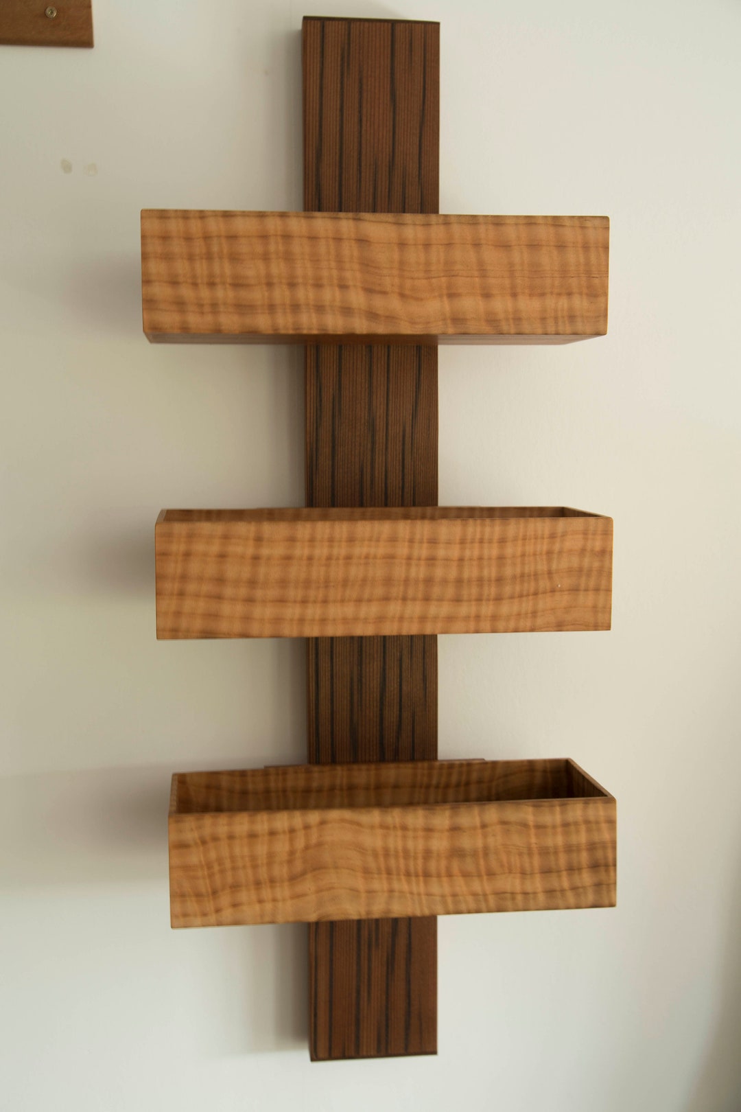 Curly Redwood Hanging Boxes - Etsy