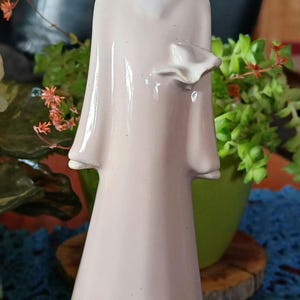 Louise Auger Signed Handmade Sculpture-lady in Pink 7 - Etsy