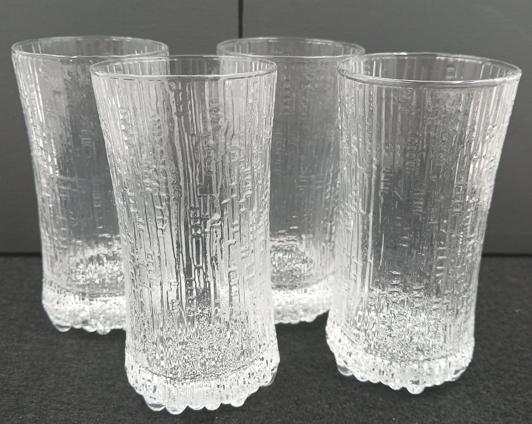 Iittala Ultima Thule Glasses Set of 4 - Etsy