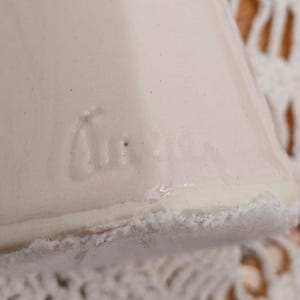 Louise Auger Signed Handmade Sculpture-lady in Pink 7 - Etsy