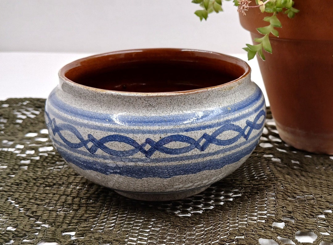 Hand Painted and Signed Art Pottery-israel - Etsy