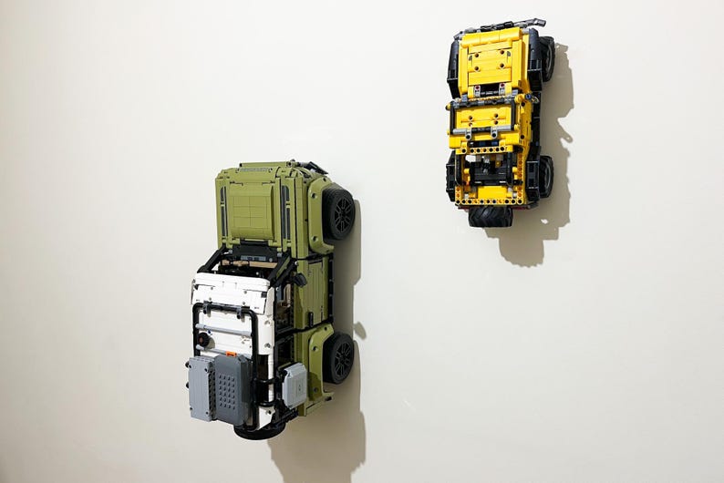Wall Mount Bracket for LEGO Technic Jeep Wrangler (set 42122) | Bespoke ...