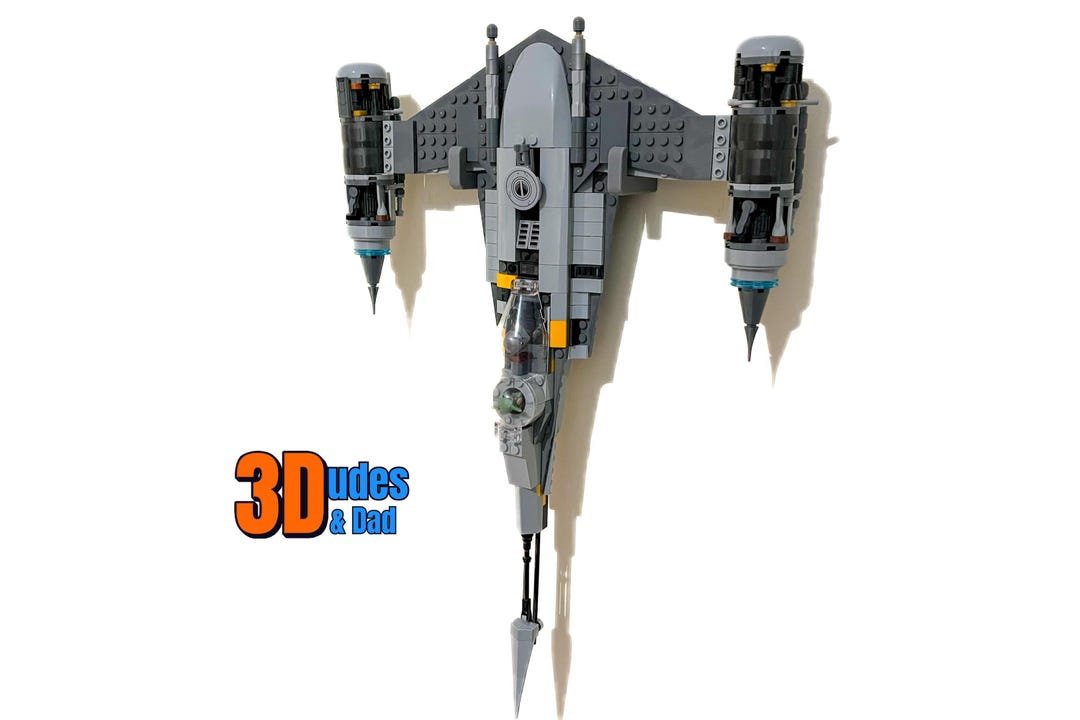 Wall Mount Bracket for LEGO Star Wars the Mandalorian’s N1 Starfighter ...