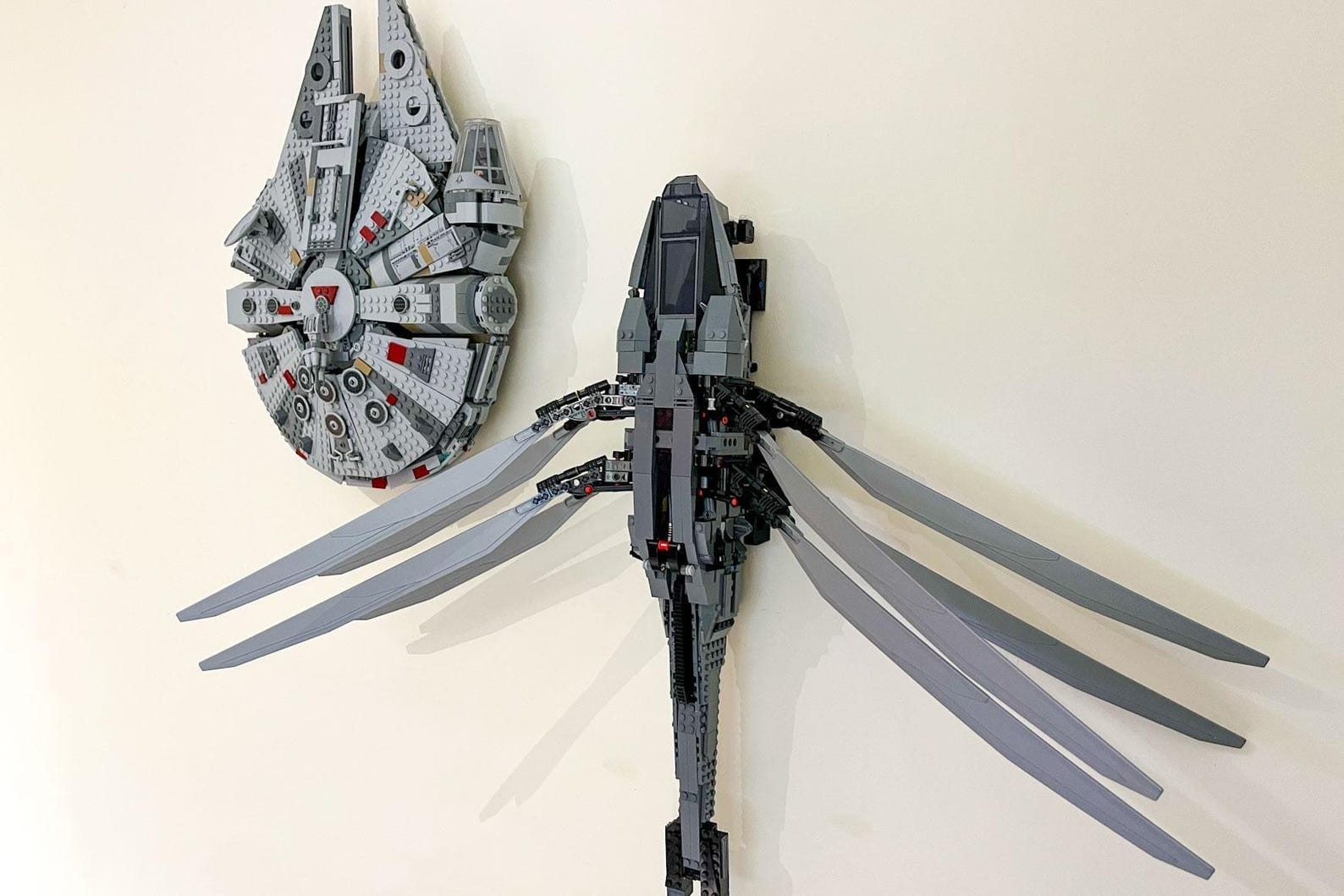 Wall Mount Bracket for LEGO Icons Dune Atreides Royal Ornithopter (set ...