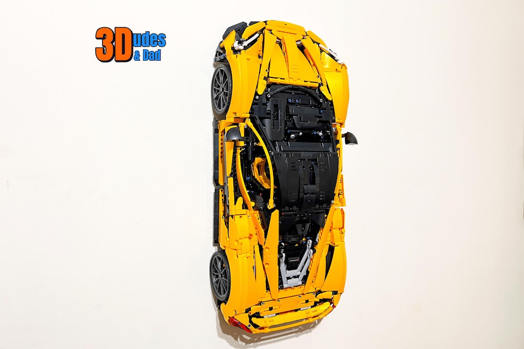 Wall Mount Bracket for LEGO Technic Mclaren P1 (set 42172) | Bespoke 3D ...