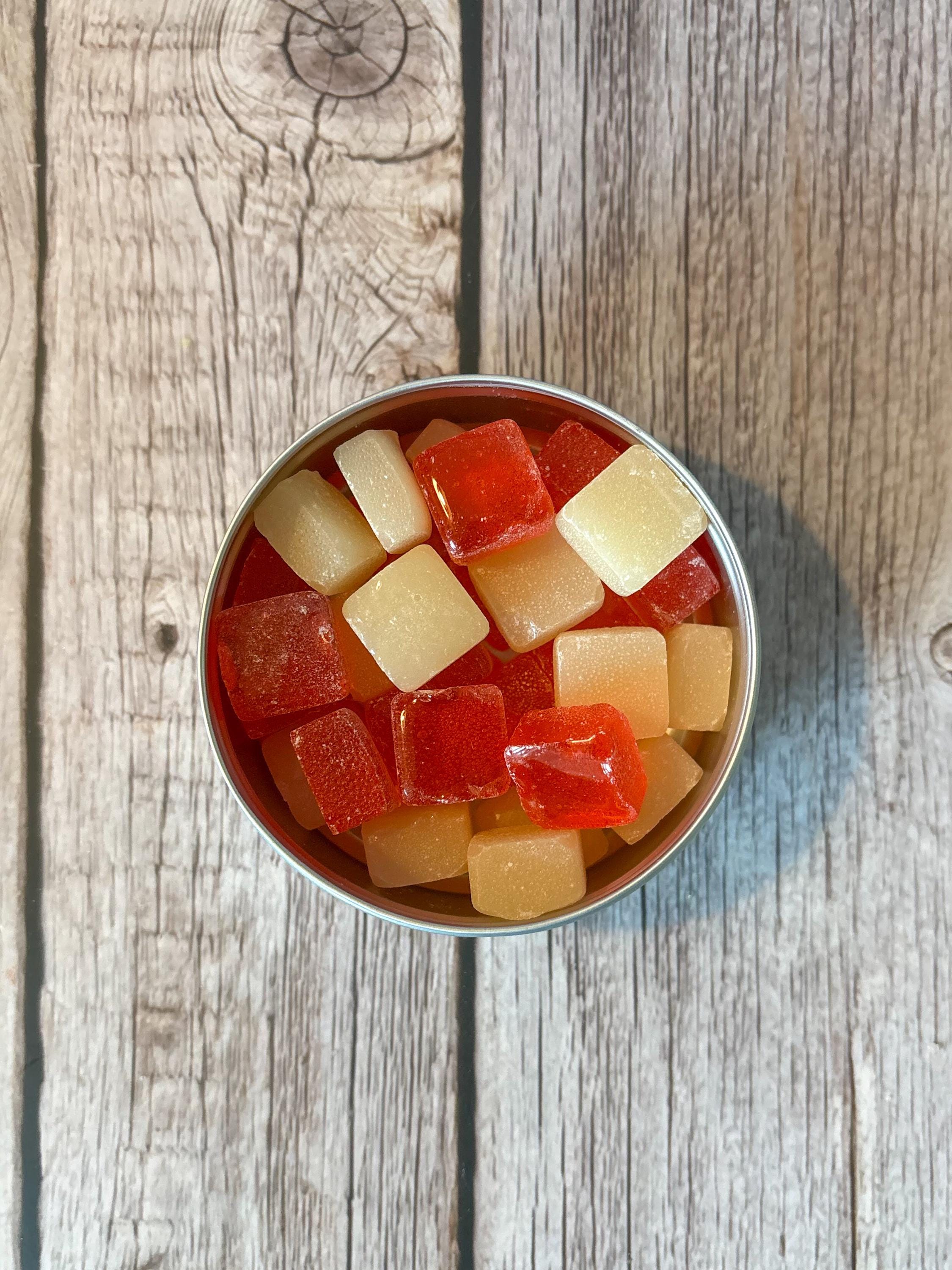 Peppermint Hard Candy Squares | Homemade Candy | Small Batch - Etsy