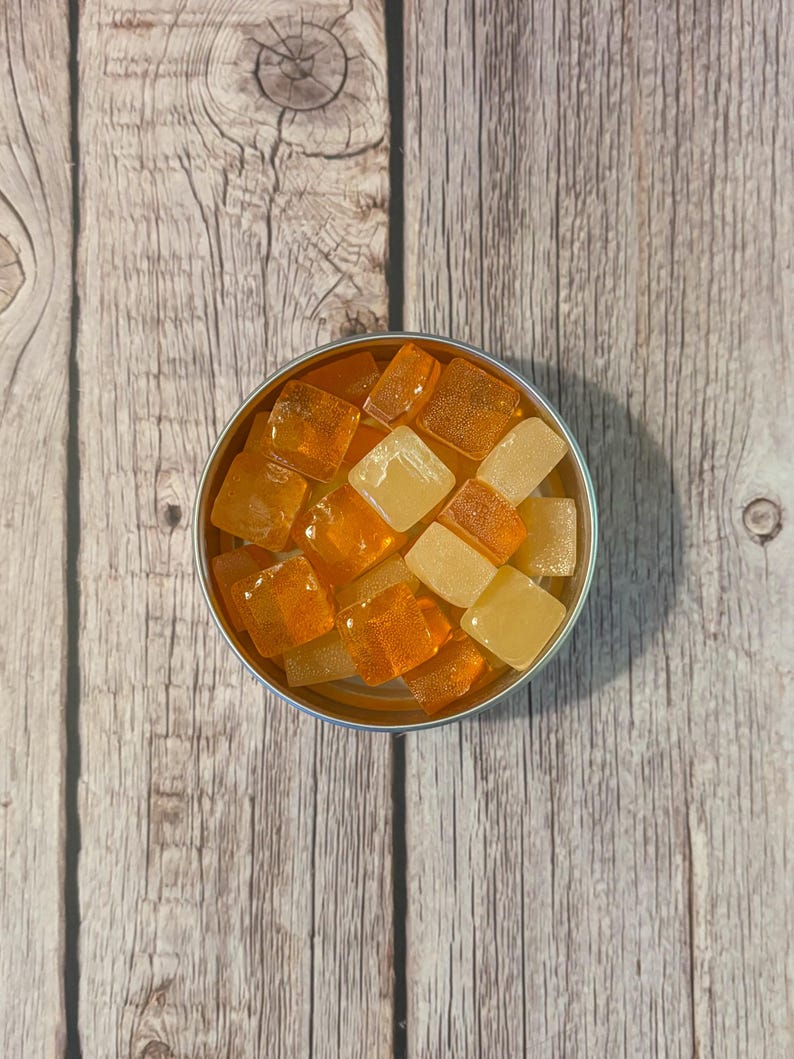 Orange Cream Hard Candy Squares Homemade Candy Small Batch - Etsy