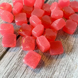 Strawberry Hard Candy Squares | Homemade Candy | Small Batch - Etsy