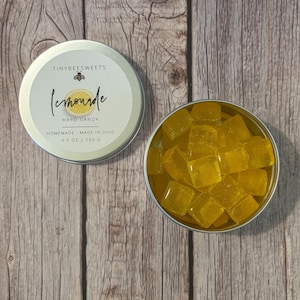 Lemonade Hard Candy Squares | Homemade Candy | Small Batch - Etsy