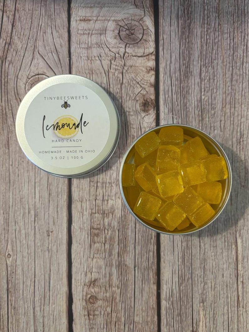 Lemonade Hard Candy Squares | Homemade Candy | Small Batch - Etsy