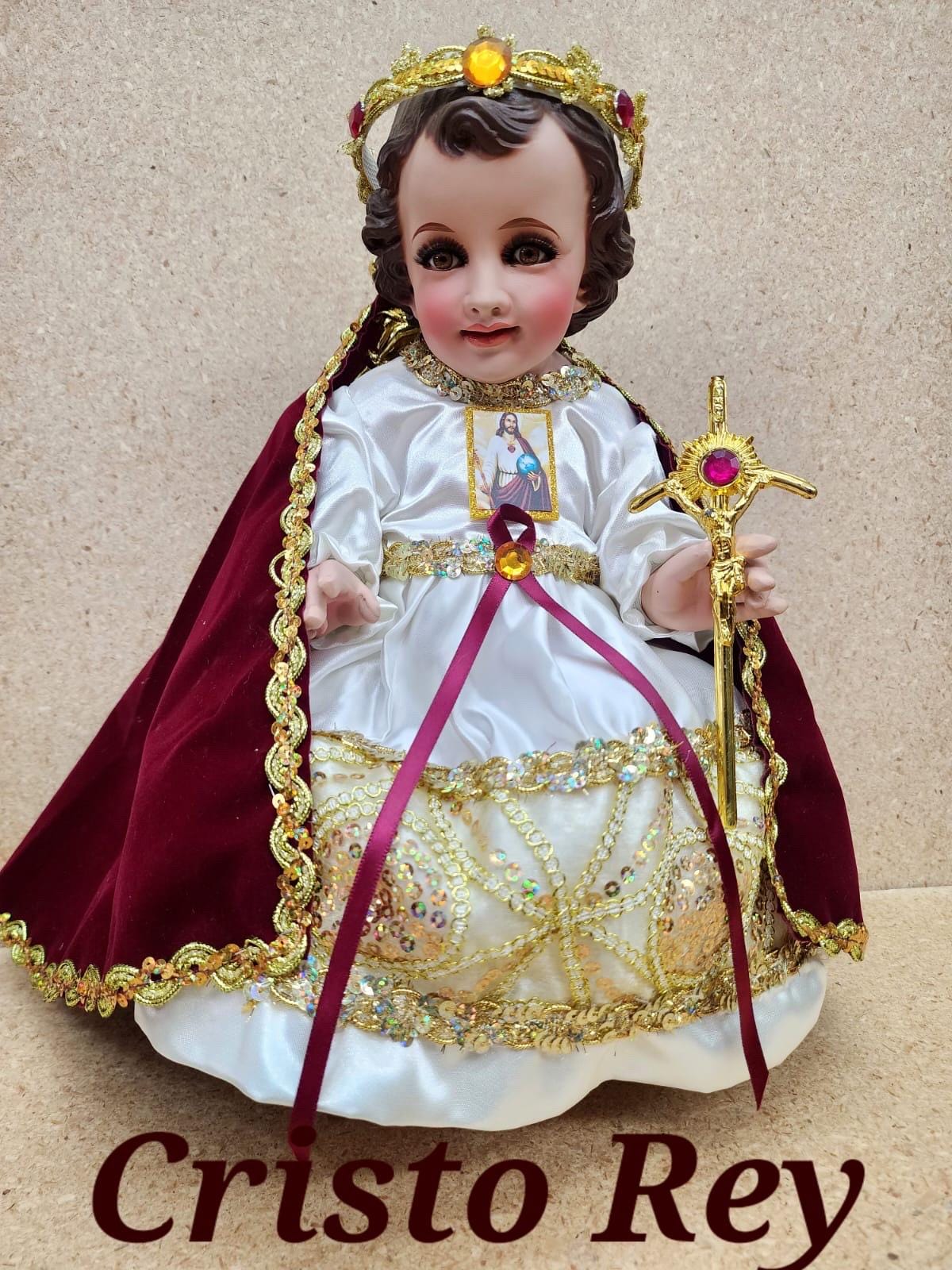 Vestido De Niño Dios Cristo Rey Baby Jesus Dress Christ the King - Etsy
