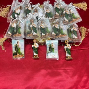 Docena De San Judas Miniatura Con Estampa - Etsy