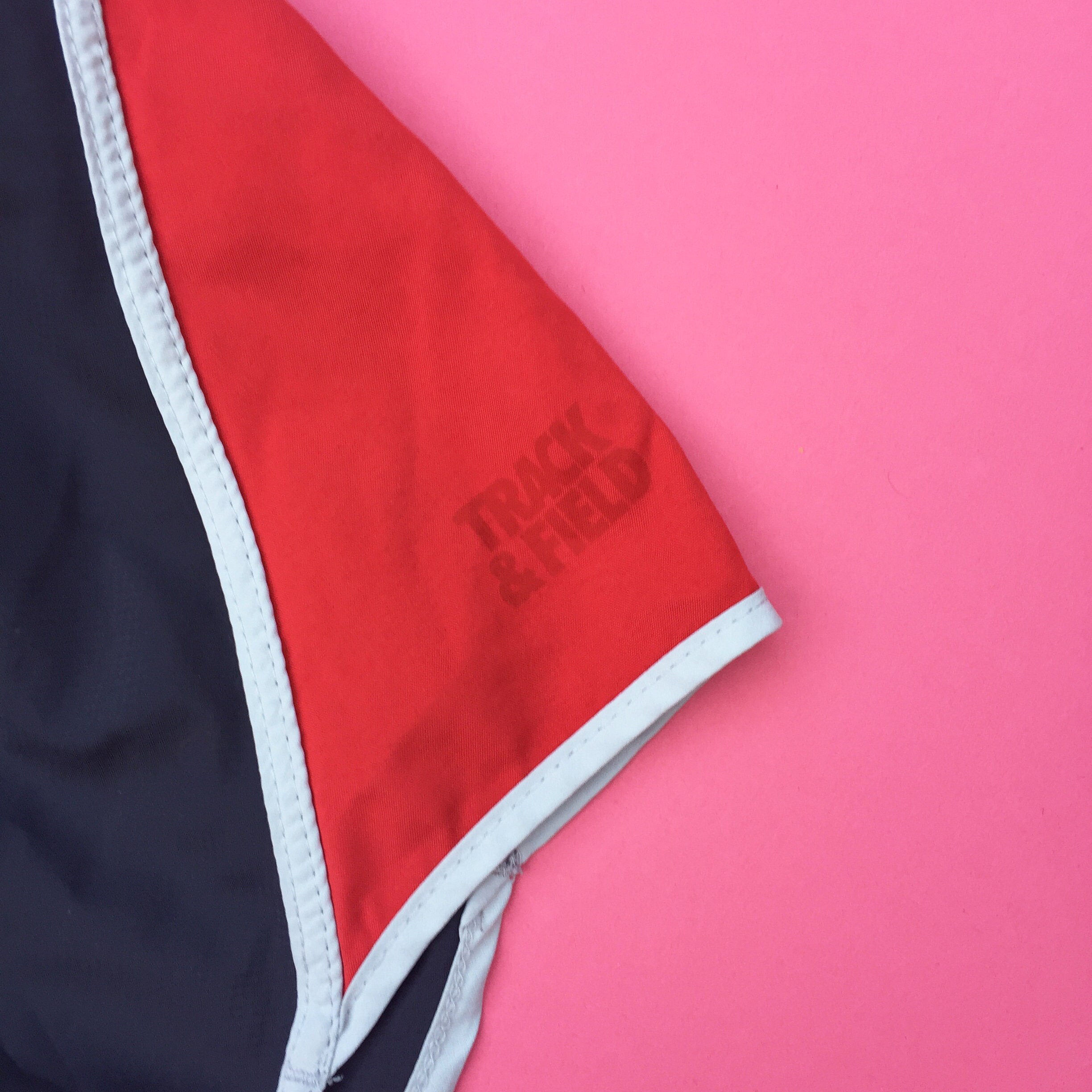 TRACK & FIELD SHORTS Unisex Running Shorts Gray Red and - Etsy UK