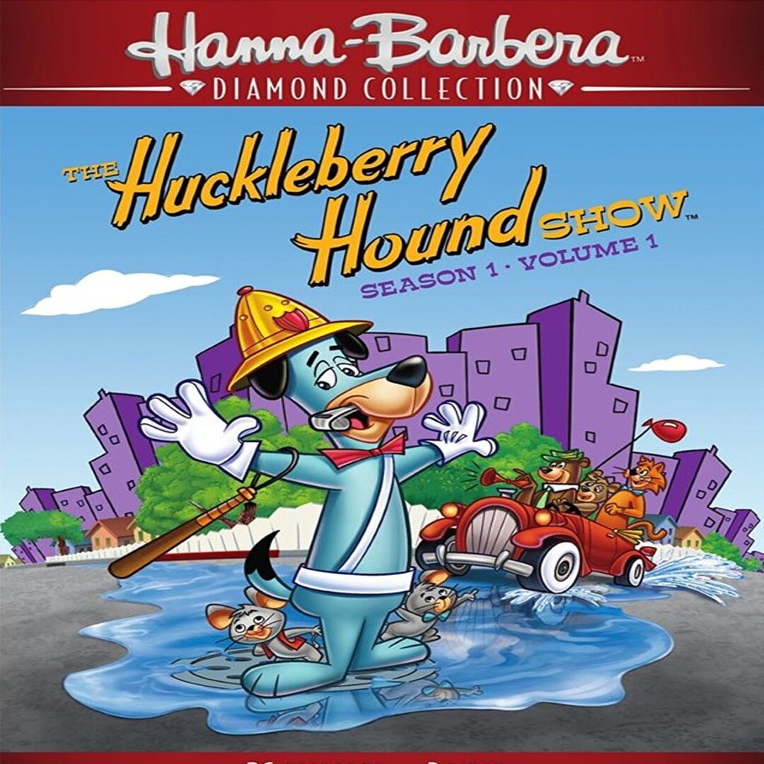The Huckleberry Hound Show 1958 Animated Cartoon Series - Etsy