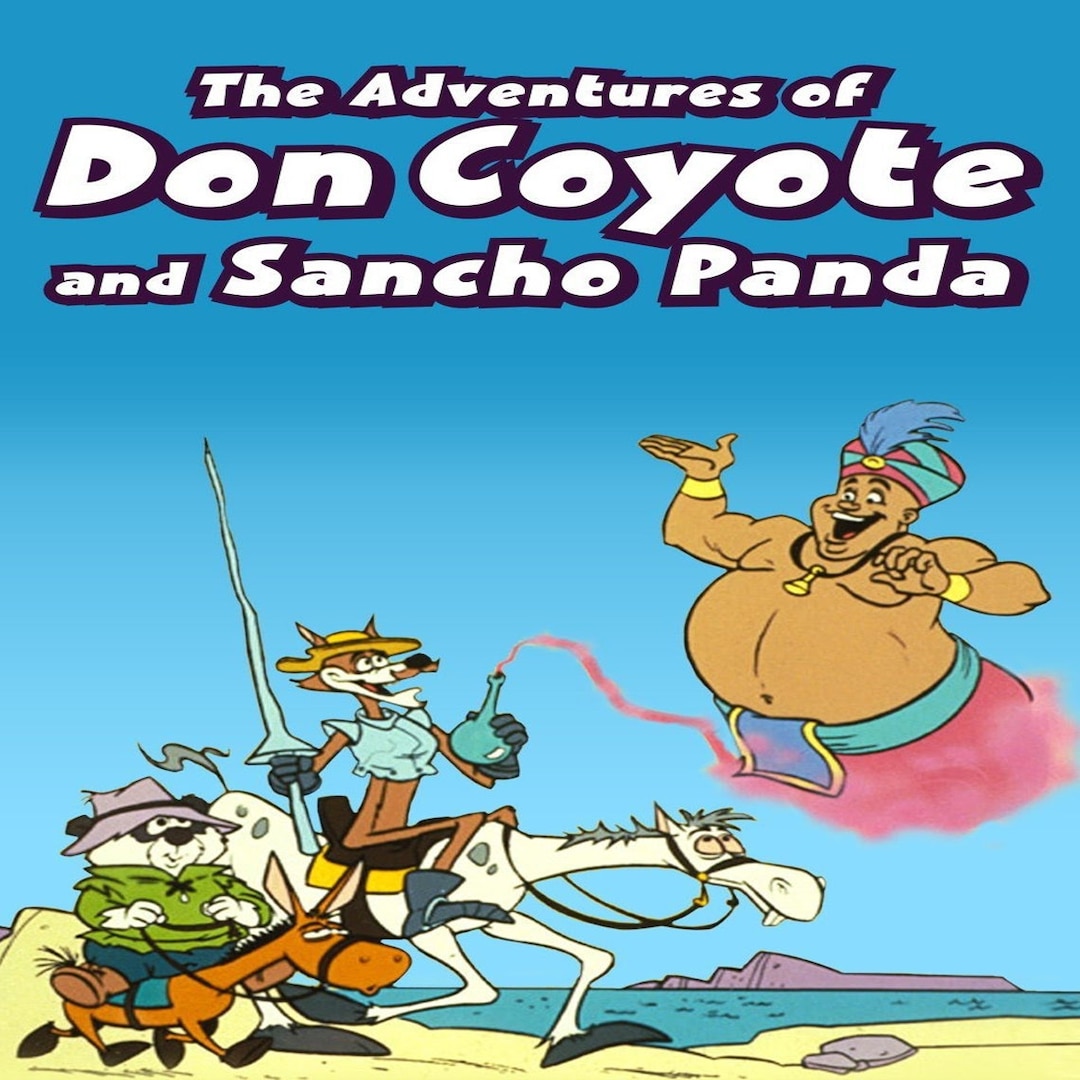 Don Coyote and Sancho Panda 1990 Animated Cartoon Series - Etsy