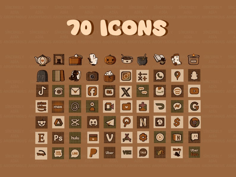 Once Upon a Purr Icon and Wallpaper Set | Aesthetic Theme for Android ...