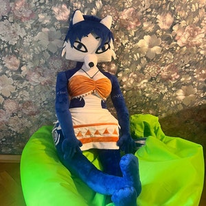 Krystal from Star Fox. Custom plush toy - Etsy 日本
