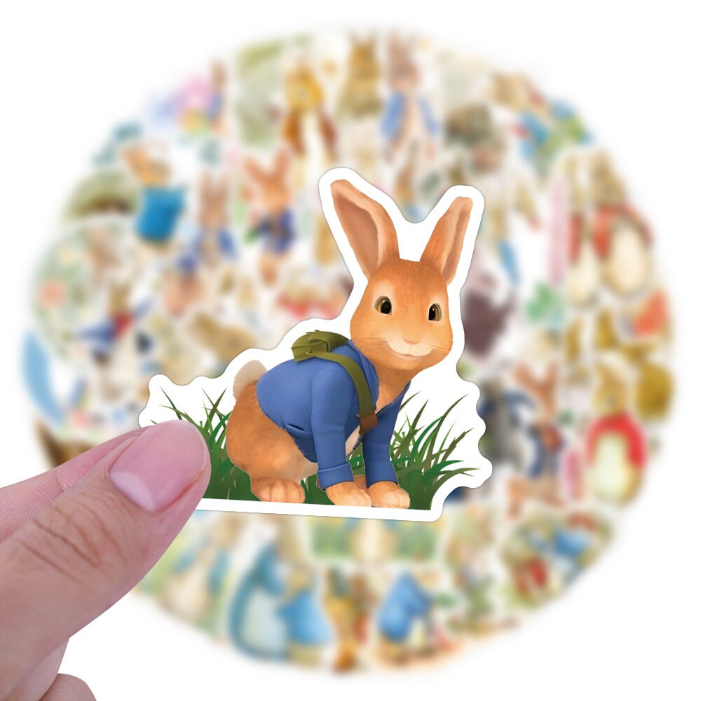 50 Peter Rabbit Sticker Pack - Etsy