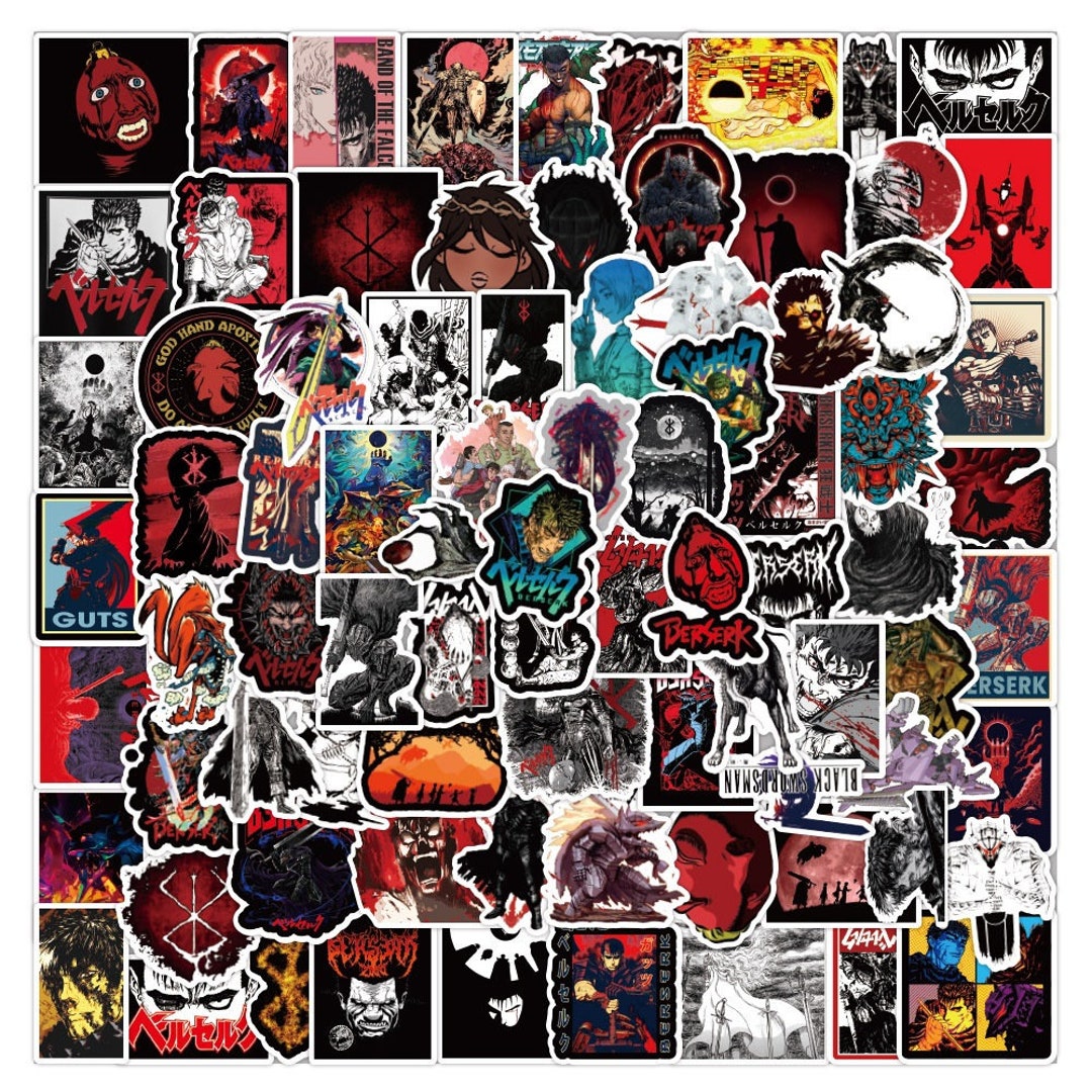 100 Berserk Sticker Pack - Etsy