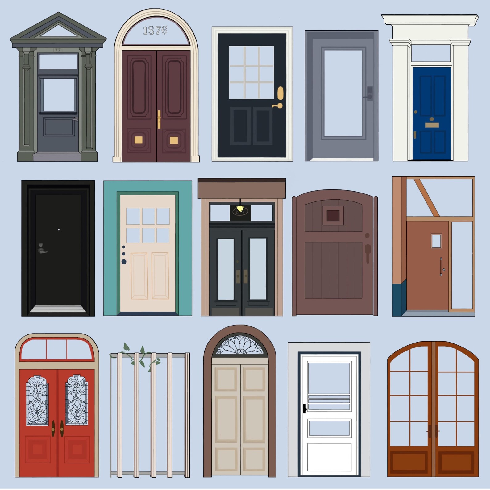 Door Artwork - Etsy